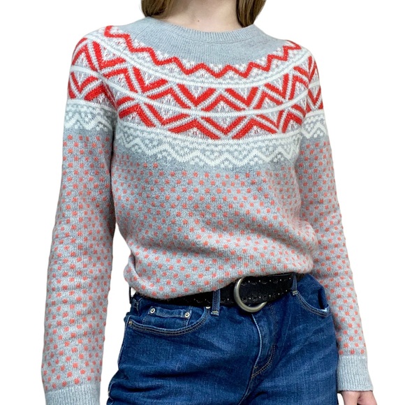 GAP | Sweaters | Gap 9s Fair Isle Rabbit Hair Sweater | Poshmark
